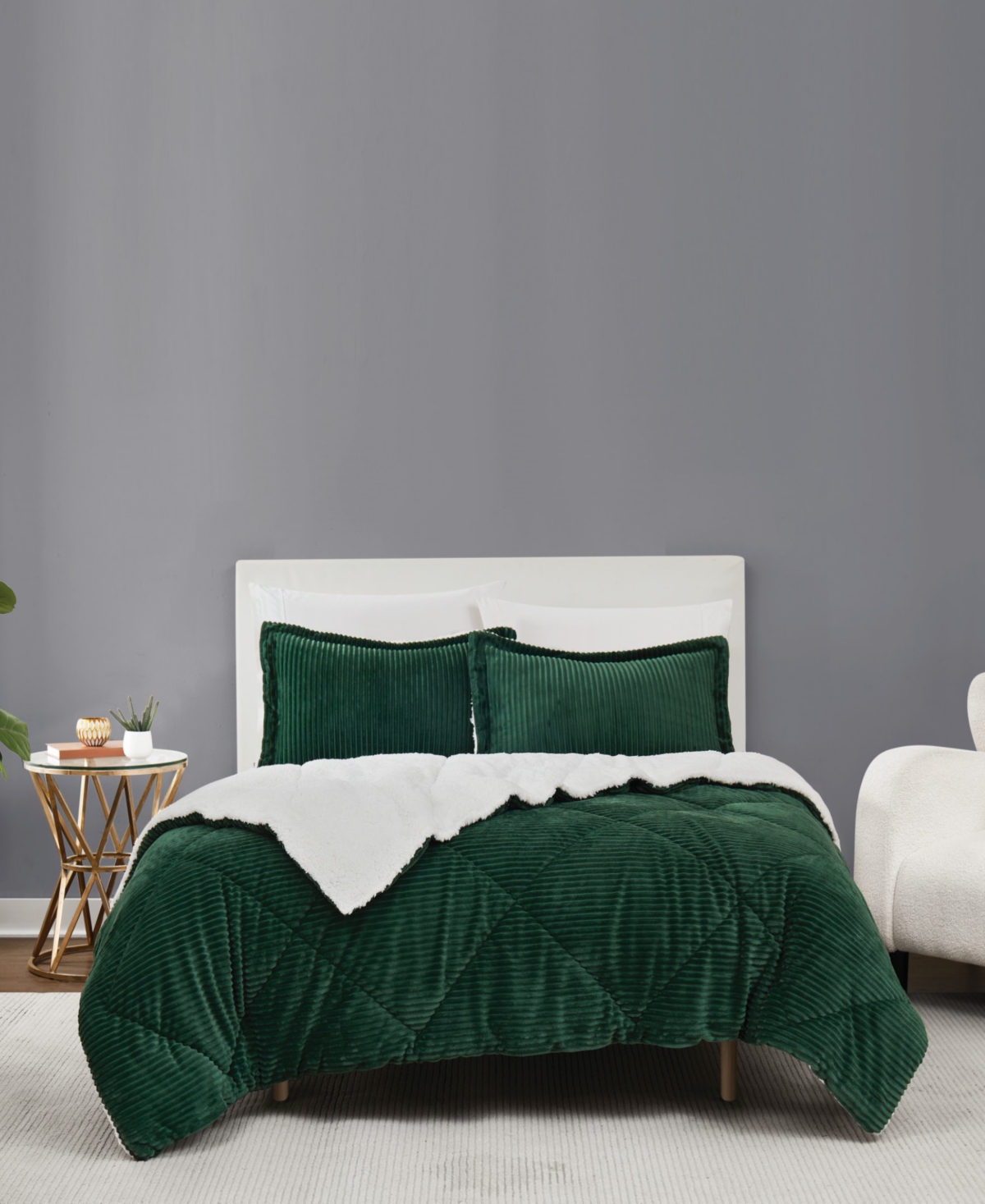 Click here for Brooklyn Loom Essential Corduroy 3-Pc. Comforter S... prices