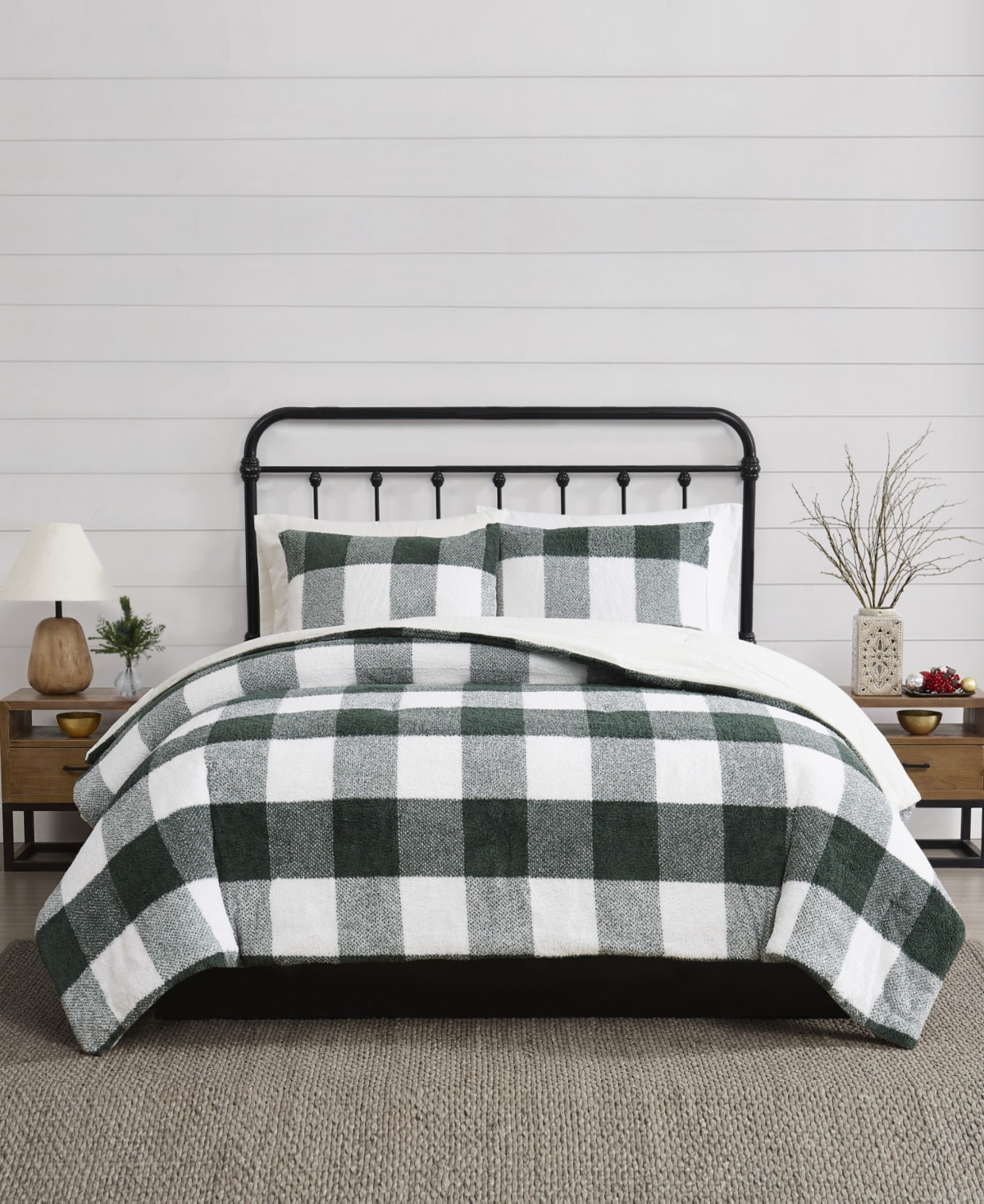 Click here for Cannon Cozy Buffalo Check 3-Pc. Comforter Set  Kin... prices