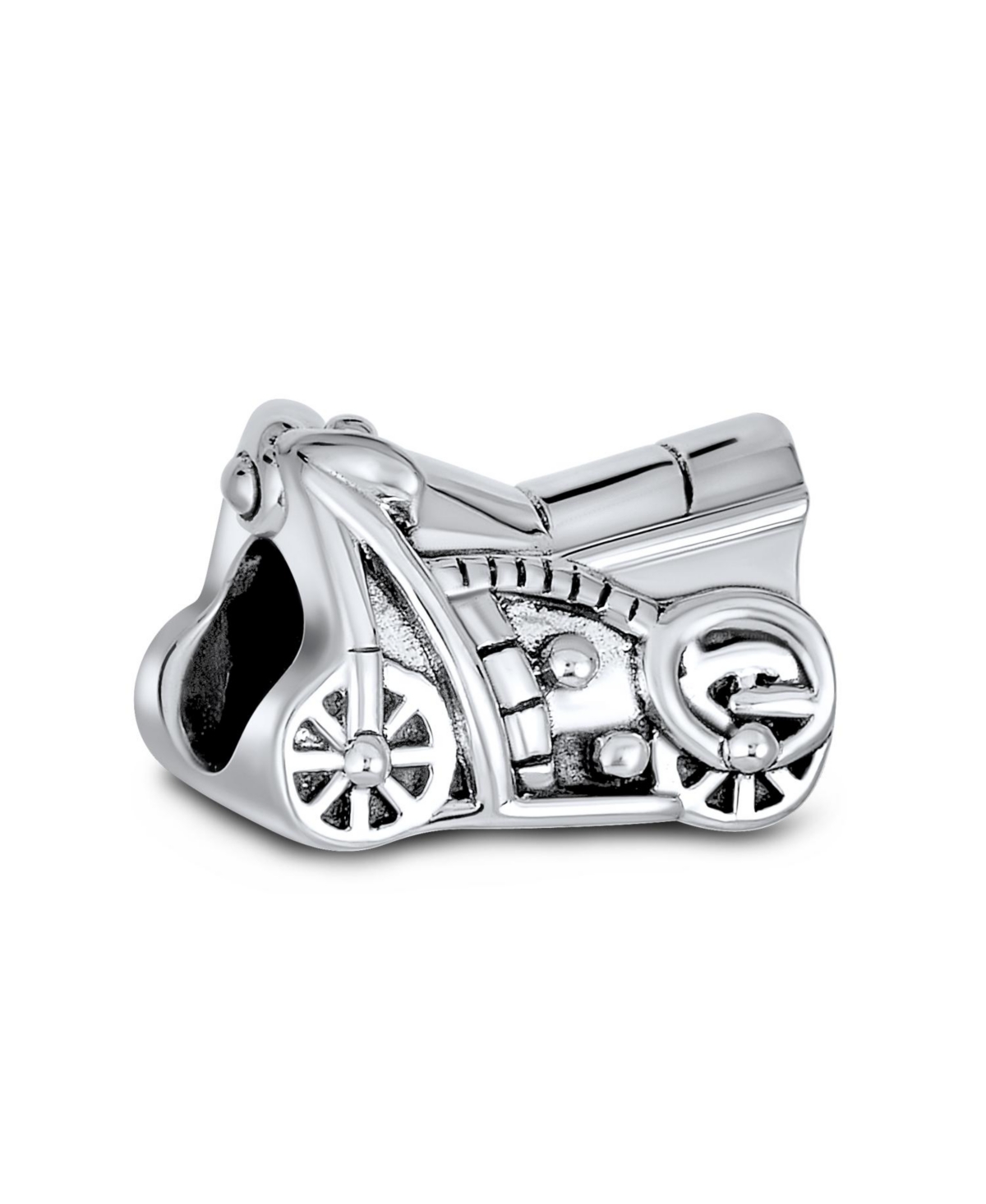 Click here for Bling Jewelry Biker Chick Motorcycle Charm Bead Ox... prices