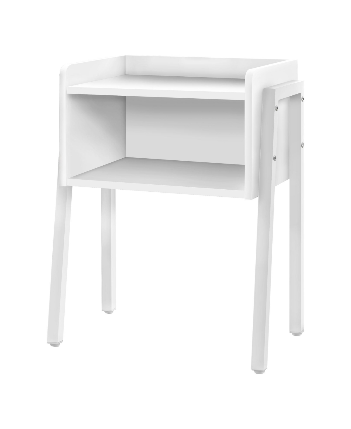 Click here for Contemporary Wood Top Accent Table with Sturdy Met... prices