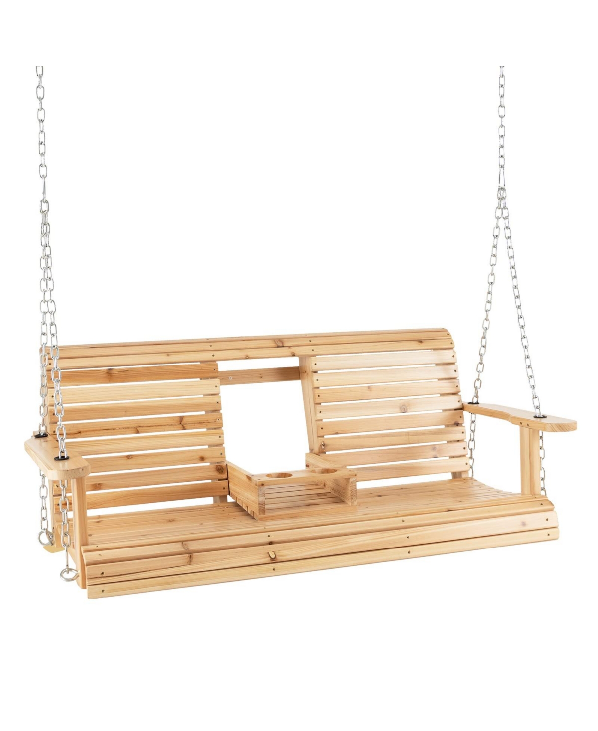 Click here for 5 Feet Porch Swing Chair with Adjustable Chains an... prices