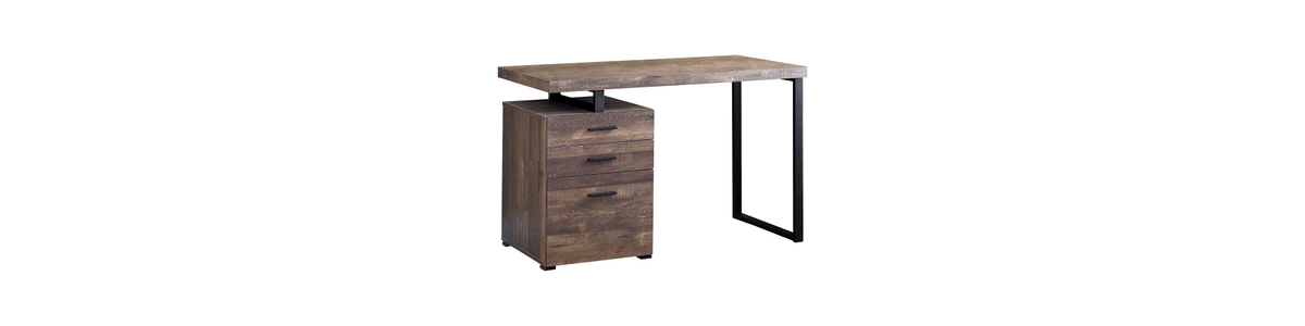 Click here for Contemporary Computer Desk with Triple Drawer Stor... prices