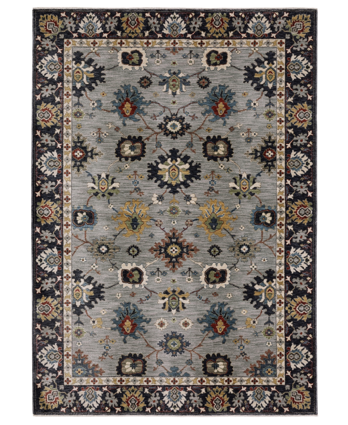 Click here for Oriental Weavers Eliana ELI08 67x96 Area Rug - Blu... prices