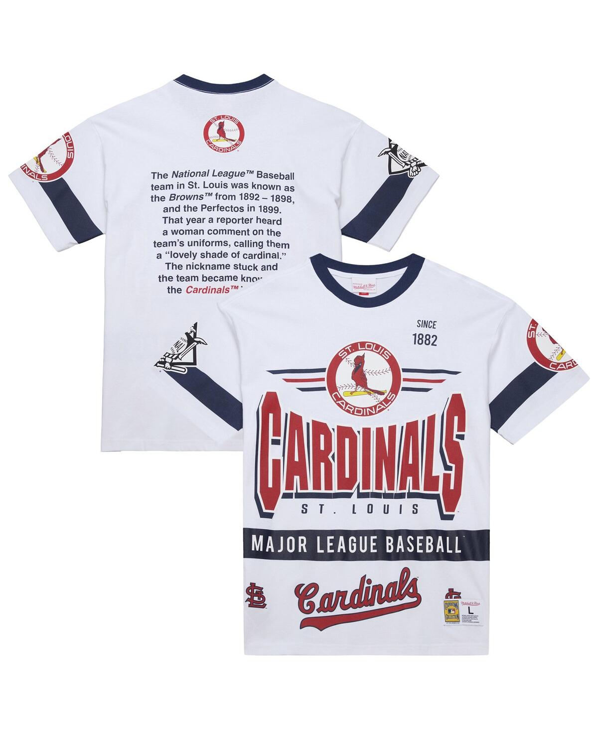 Click here for Mitchell & Ness Mens White St. Louis Cardinals Coo... prices