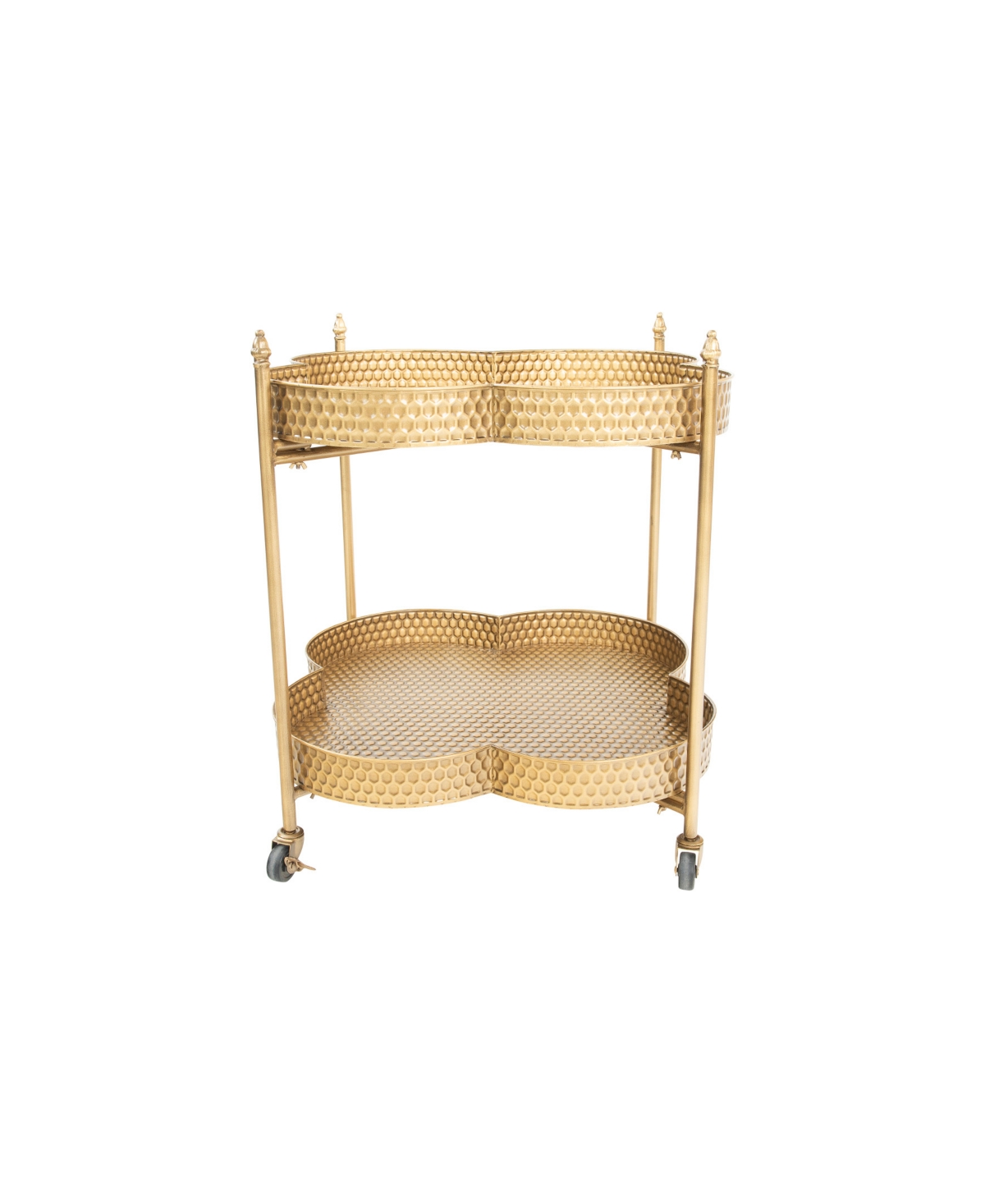 Click here for Creative Co-op 24.7 Metal Vintage 2-Tier Hammered... prices