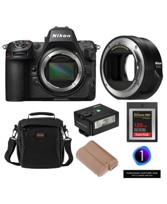 Nikon Z8 Mirrorless Camera, Bundle with FTZ II Mount Adapter, Alpine ...