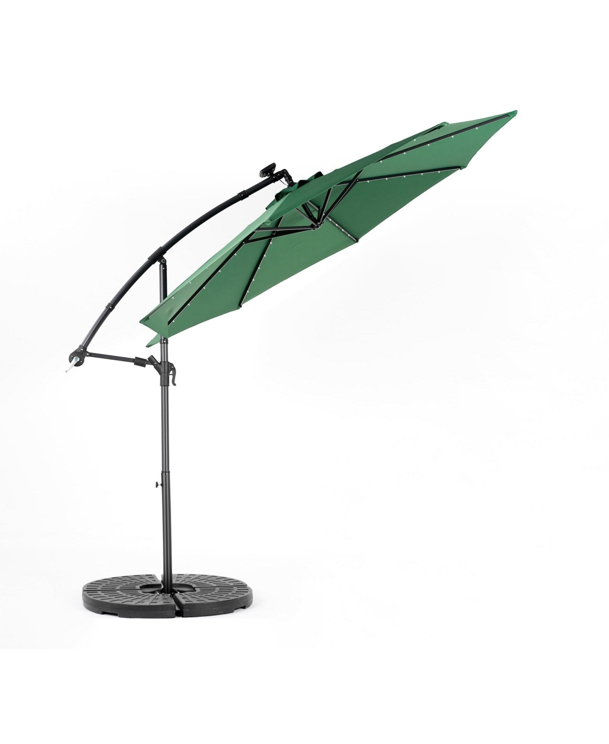 Click here for Mondawe 10ft Solar Led Offset Hanging Market Patio... prices