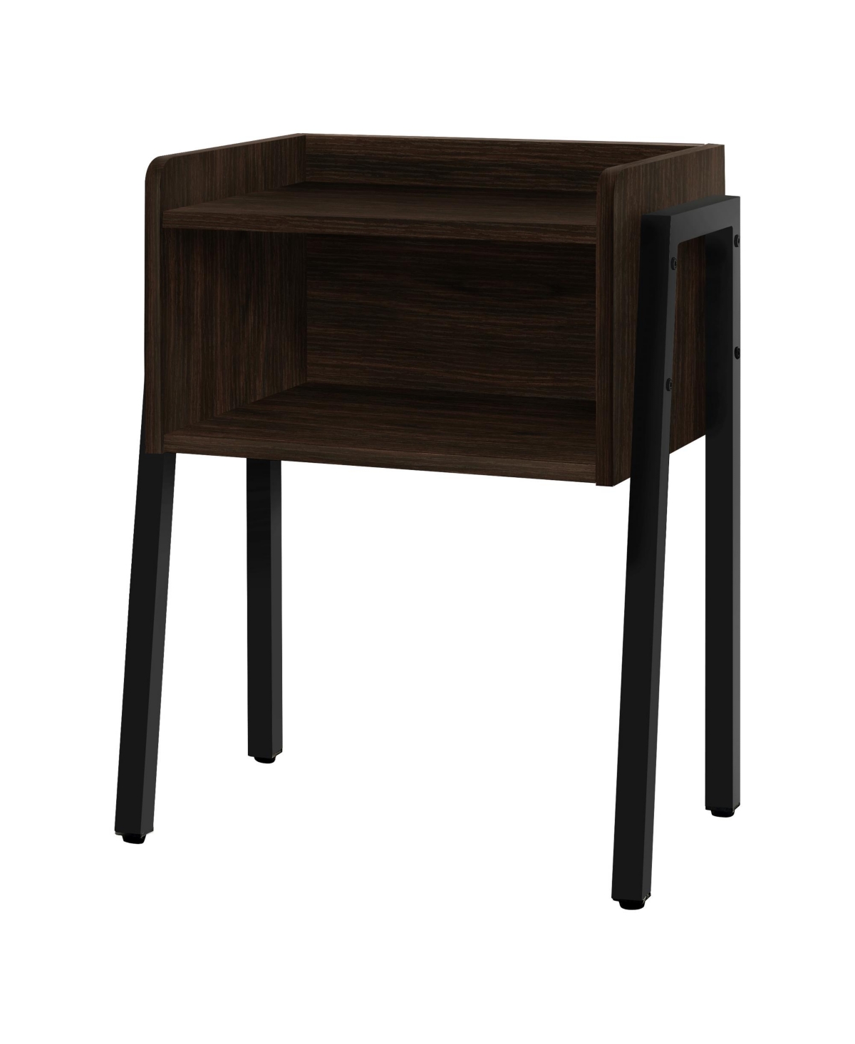 Click here for Contemporary Wood Top Accent Table with Sturdy Met... prices