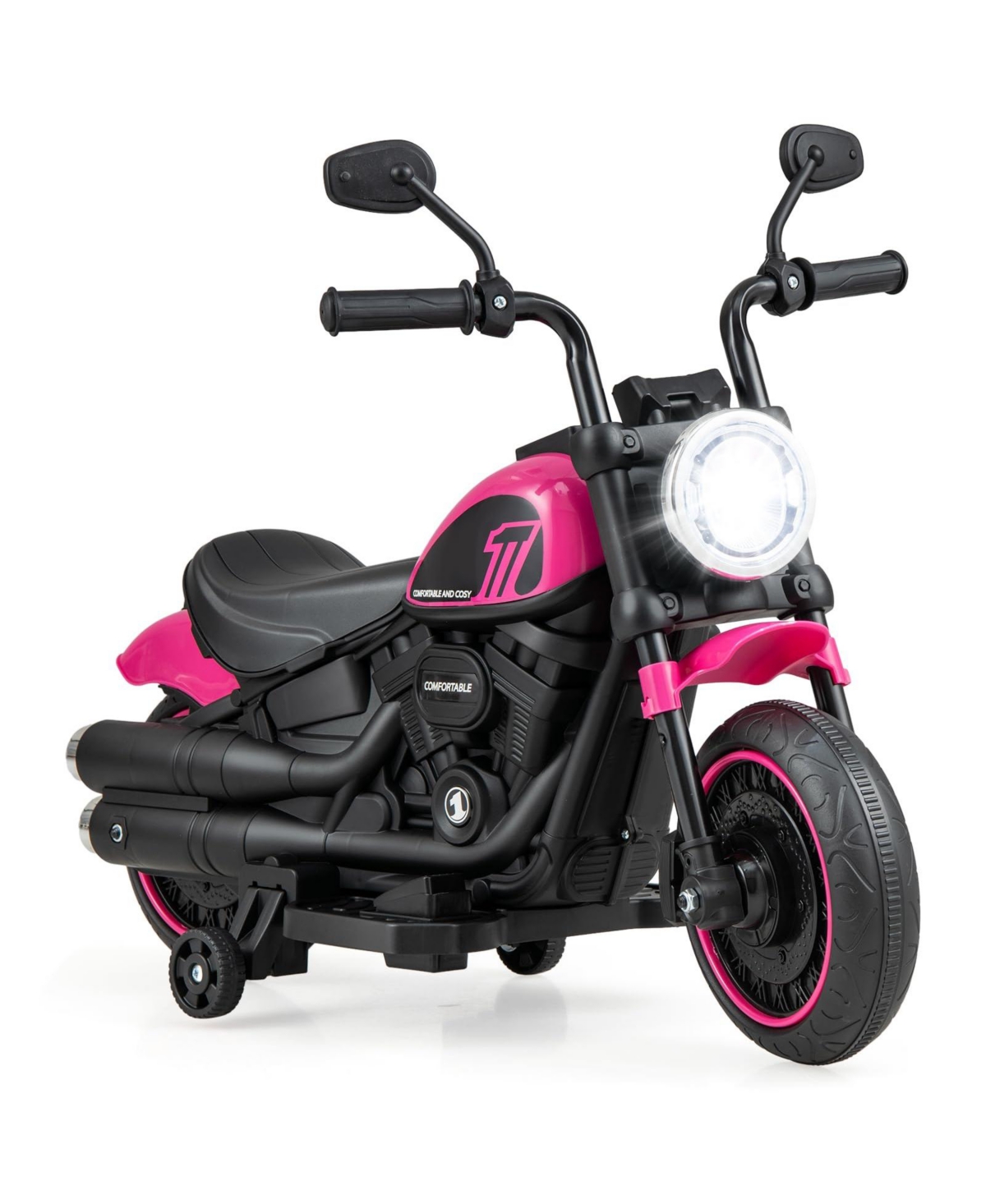 Click here for Kids Electric Motorcycle with Training Wheels and... prices