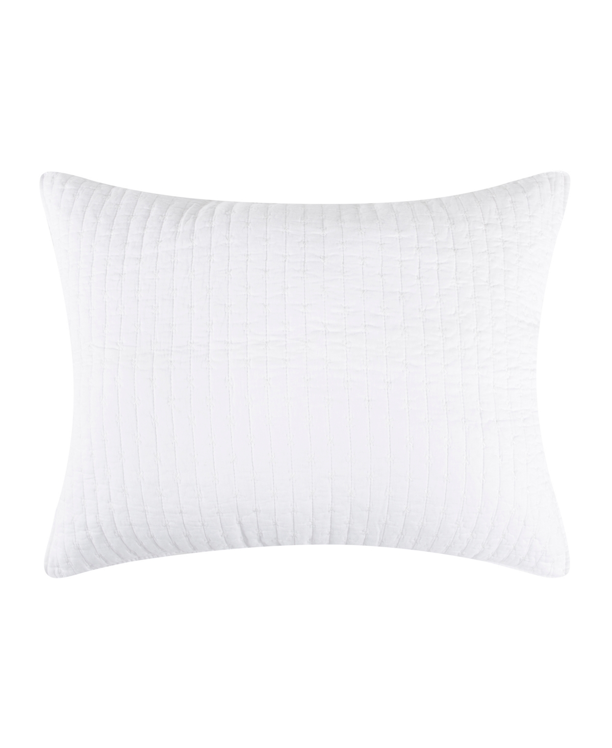 Click here for Levtex Cross Stitch Sham  Standard - Bright White prices
