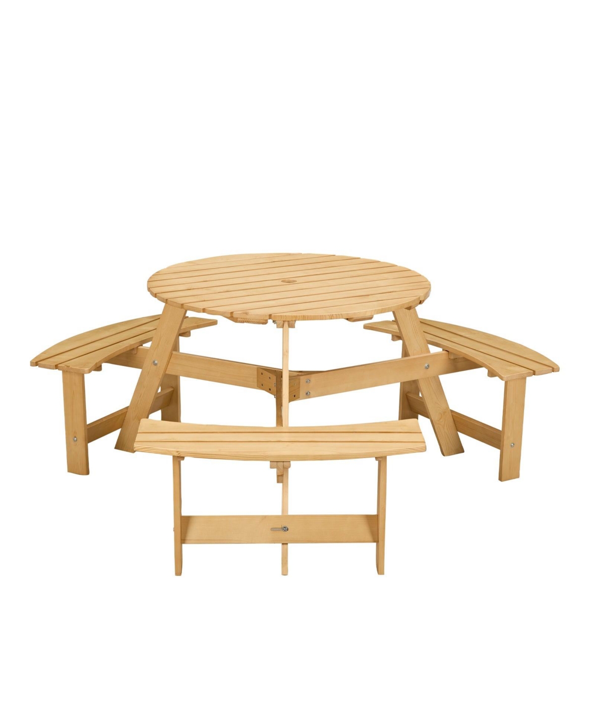 Click here for Outdoor 6 Person Picnic Table  6 person Round Picn... prices