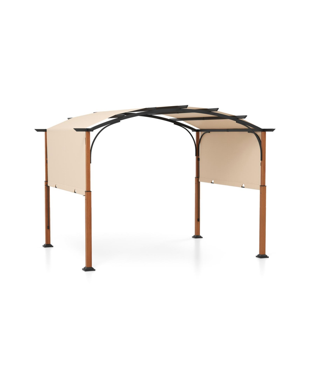 Click here for 10 x 12 Ft Outdoor Retractable Pergola with Retrac... prices