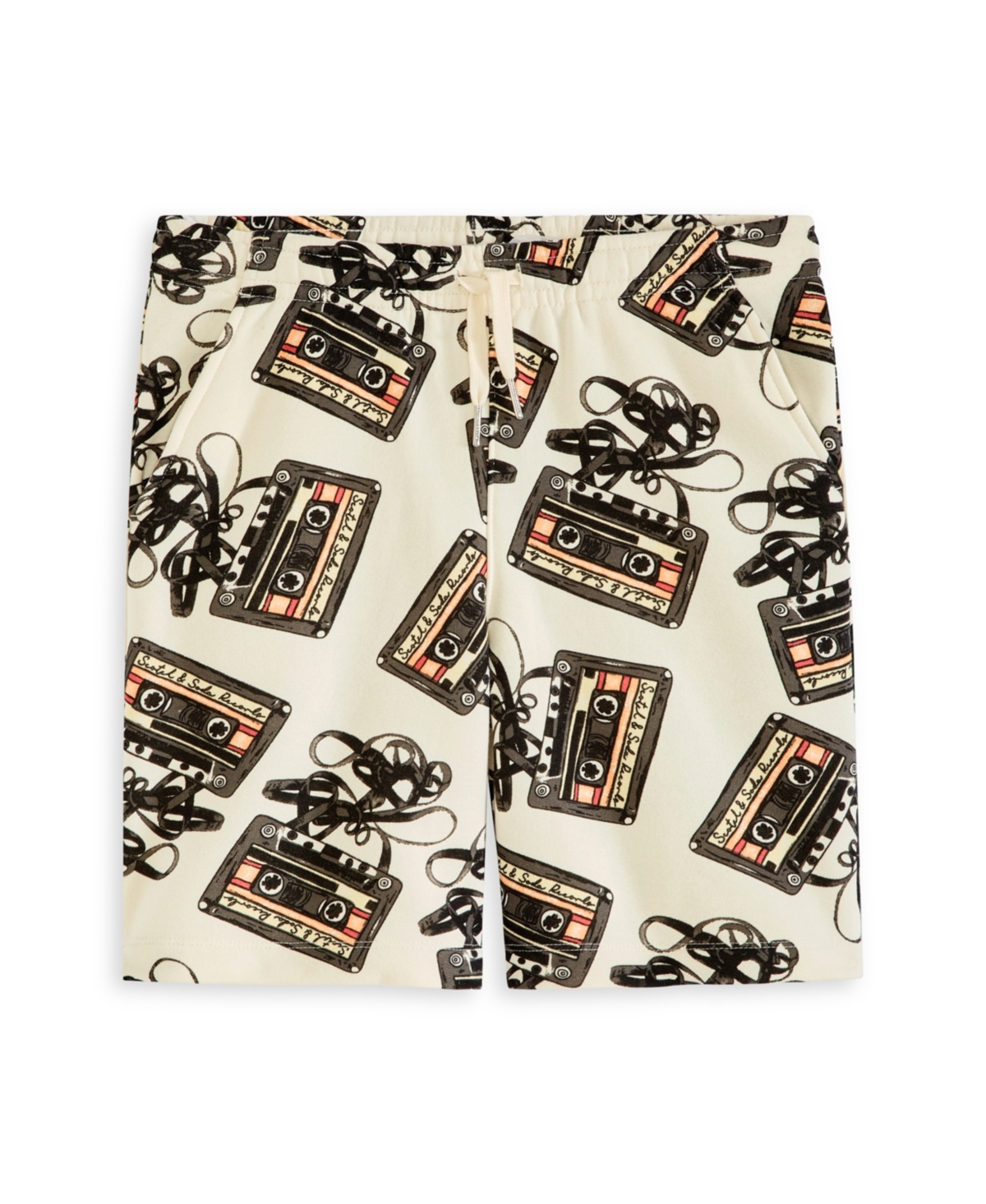 Click here for Scotch & Soda Big Boys Printed Fleece Shorts - Mul... prices