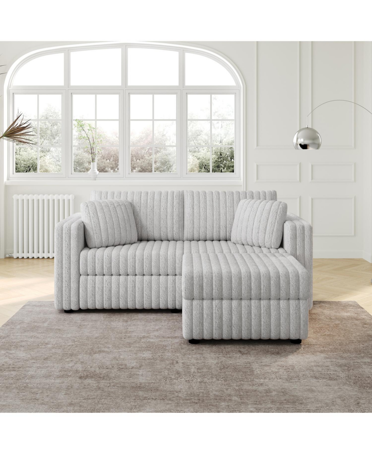 Click here for Streamdale 75.6" Modular Sofa w/ Lift & Ottom... prices