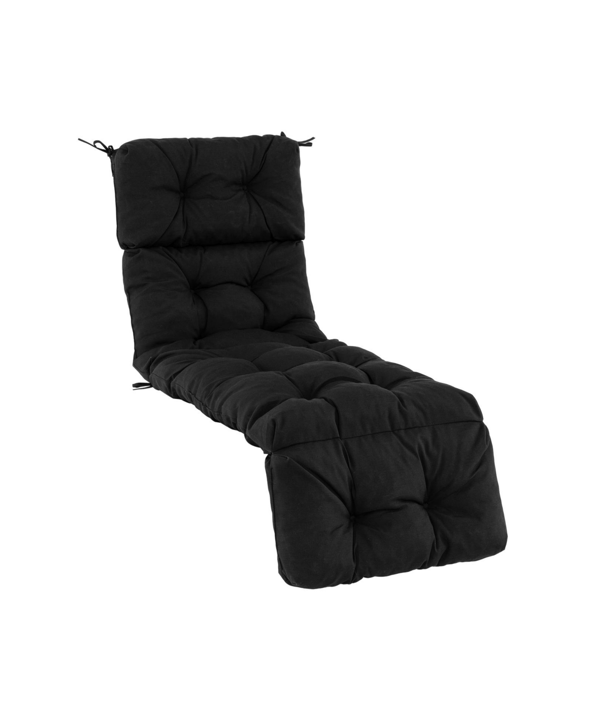Click here for Outdoor Lounge Chaise Cushion with String Ties for... prices