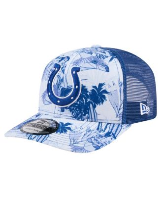 New Era Men's Royal Indianapolis Colts Hula 9SEVENTY Adjustable Trucker ...