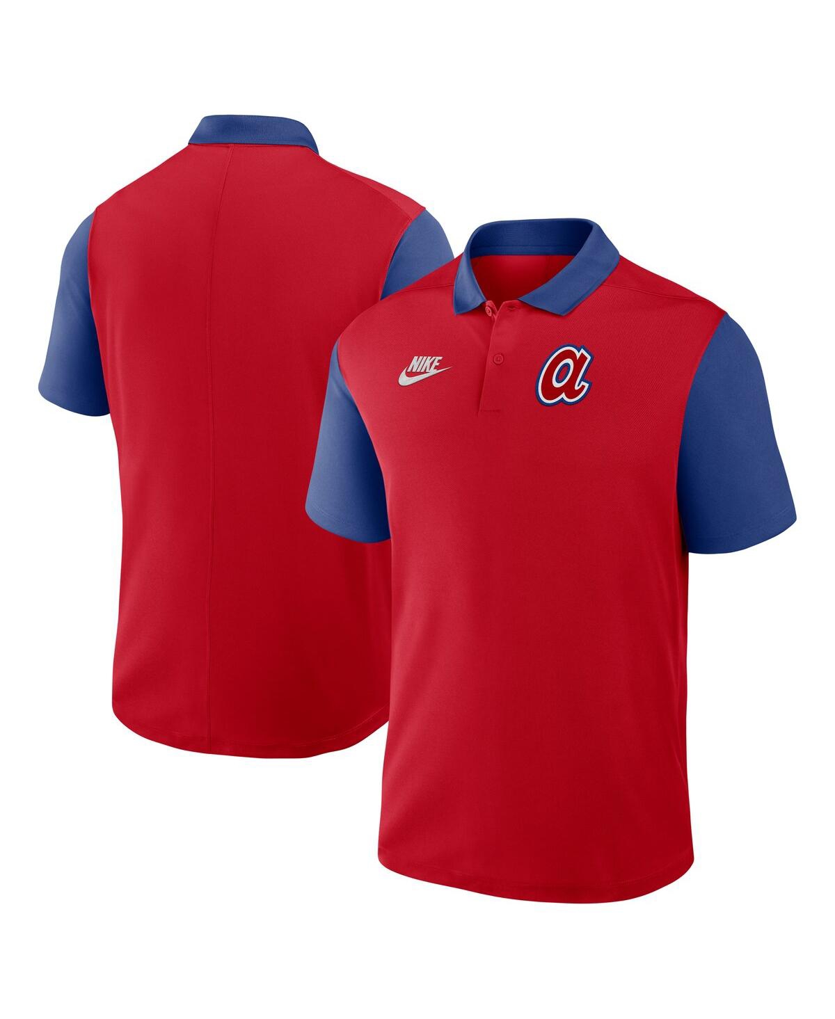 Click here for Nike Mens Red/Royal Atlanta Braves Cooperstown Col... prices