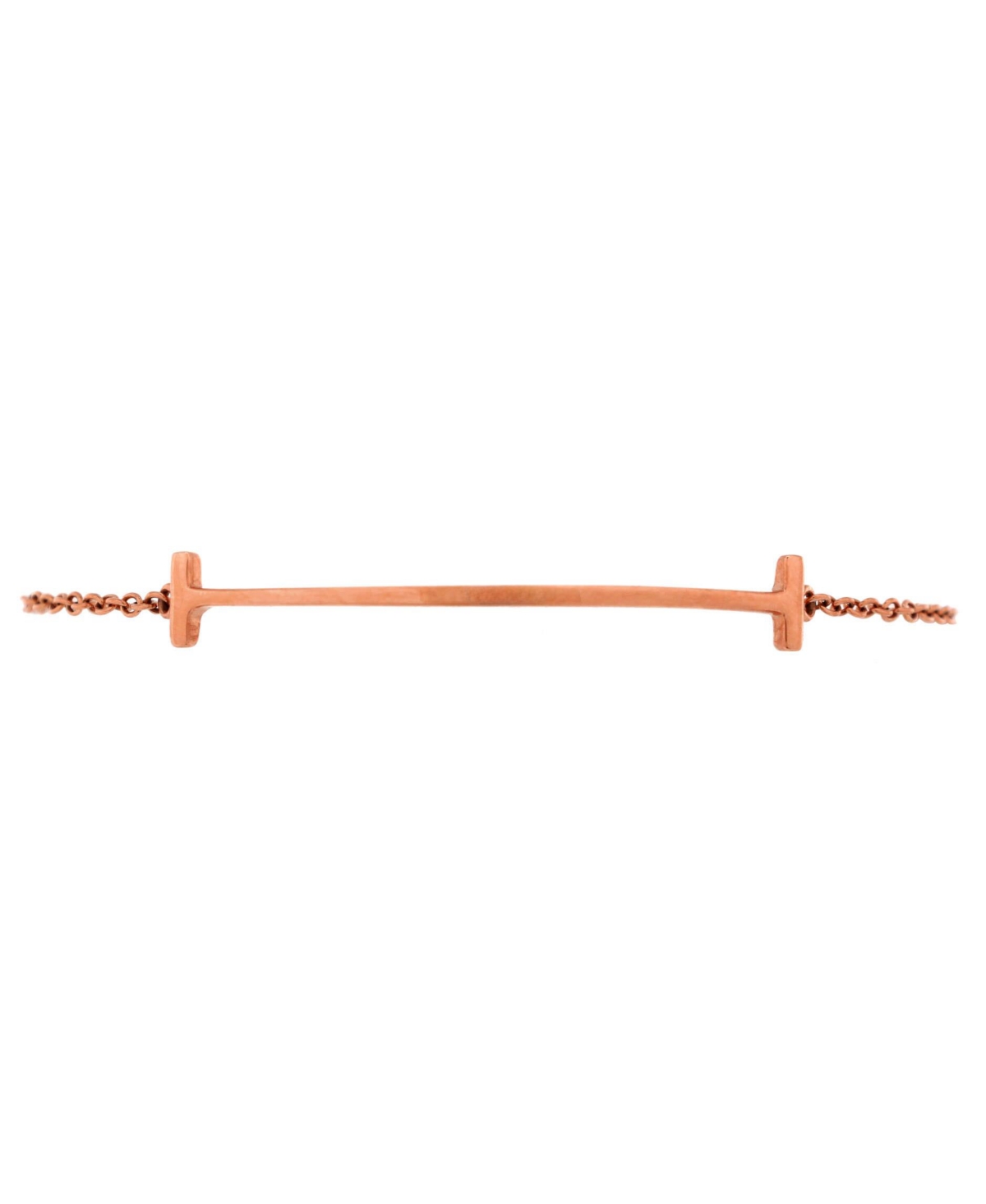 Click here for Pre-Owned Tiffany & Co. Medium T Smile Chain Brace... prices
