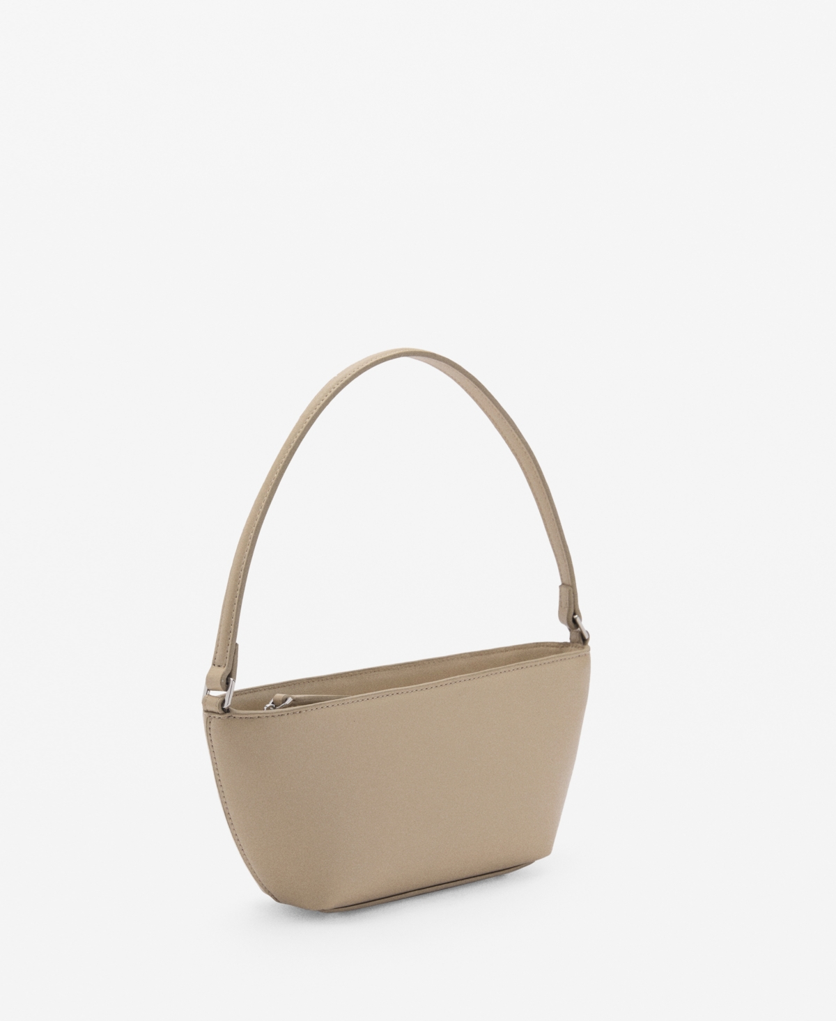 Click here for Mango Womens Oval Shoulder Bag - Off White prices
