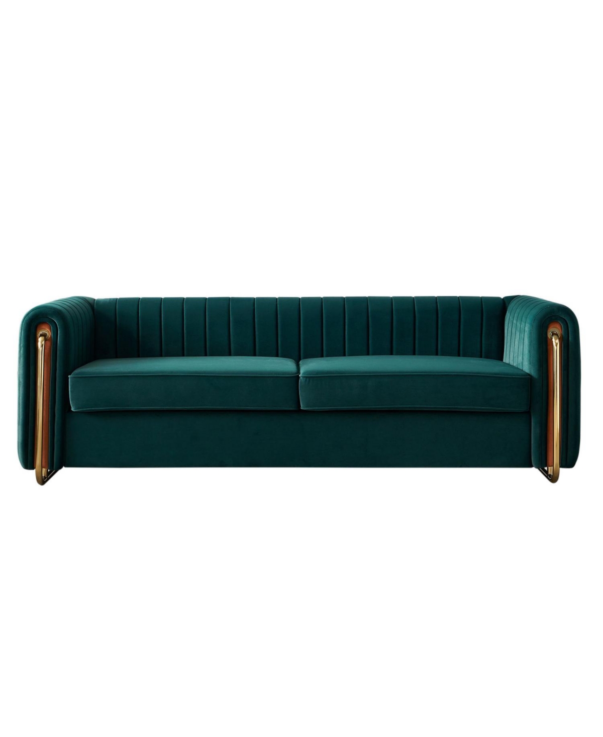 Click here for Contemporary Soft Velvet Sofa Couch 84.25"W f... prices