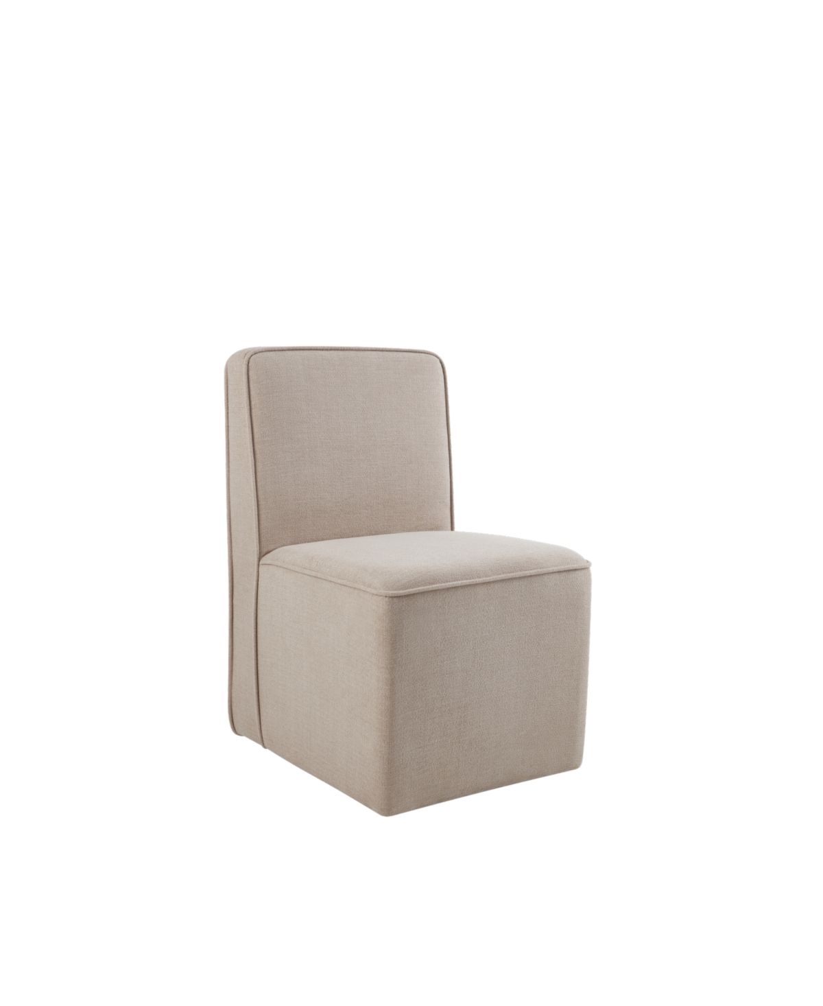 Click here for Streamdale Dining Chair w/casters - Aqua grey prices