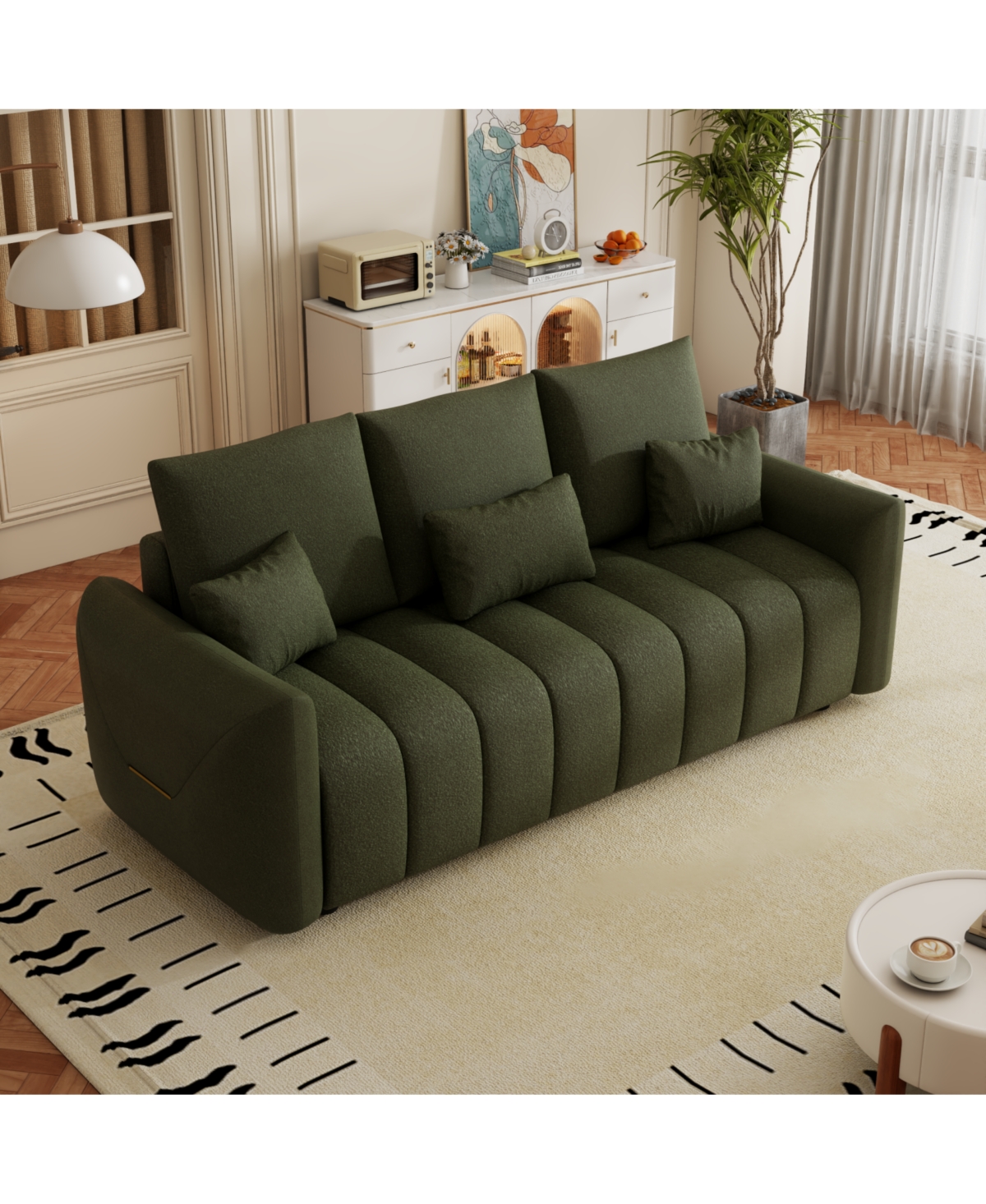Click here for Streamdale Premium 80.7" Teddy Sofa with Pill... prices