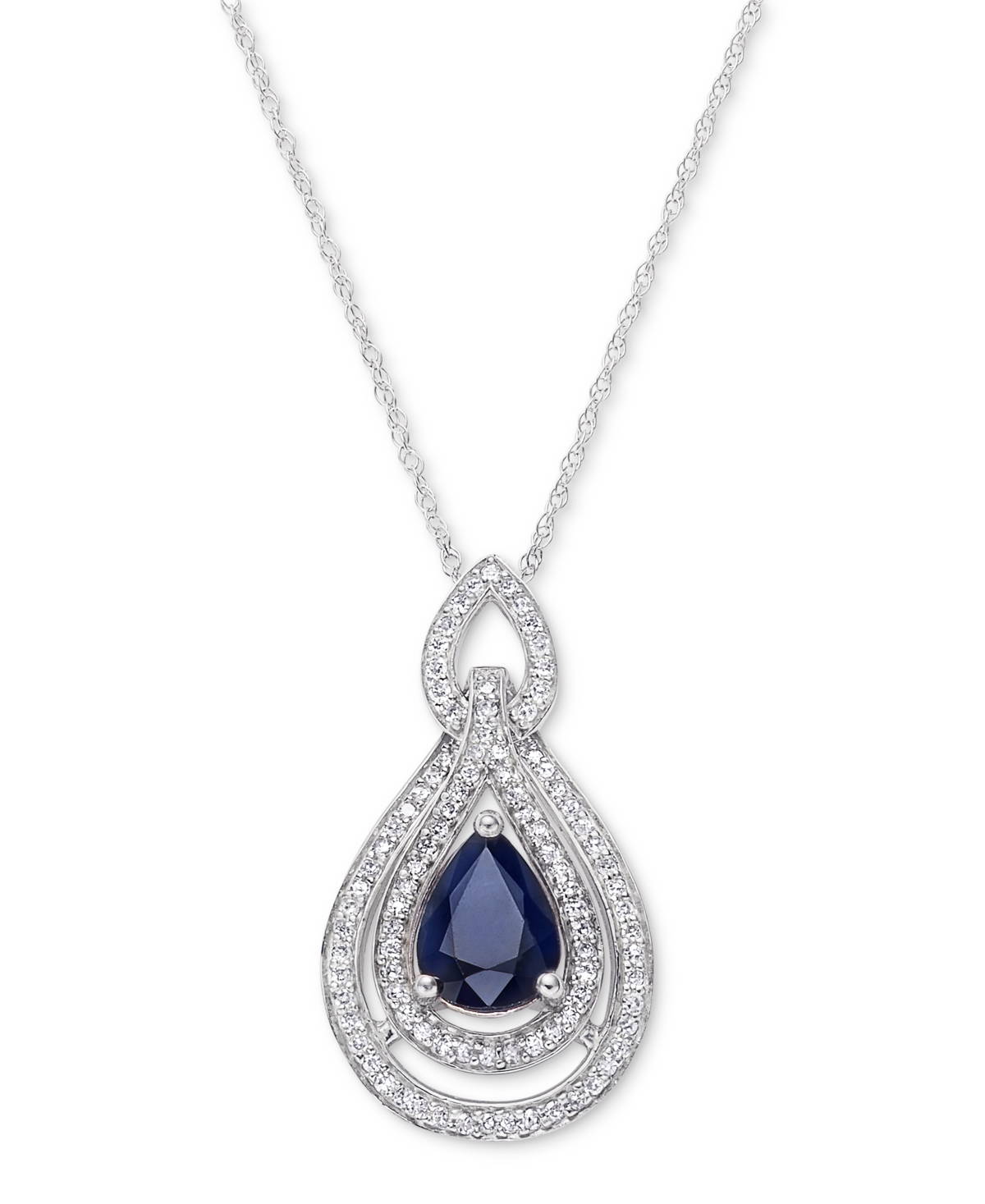 Click here for Sapphire (1-1/4 ct. t.w.) & Diamond (1/4 ct. t.w.)... prices