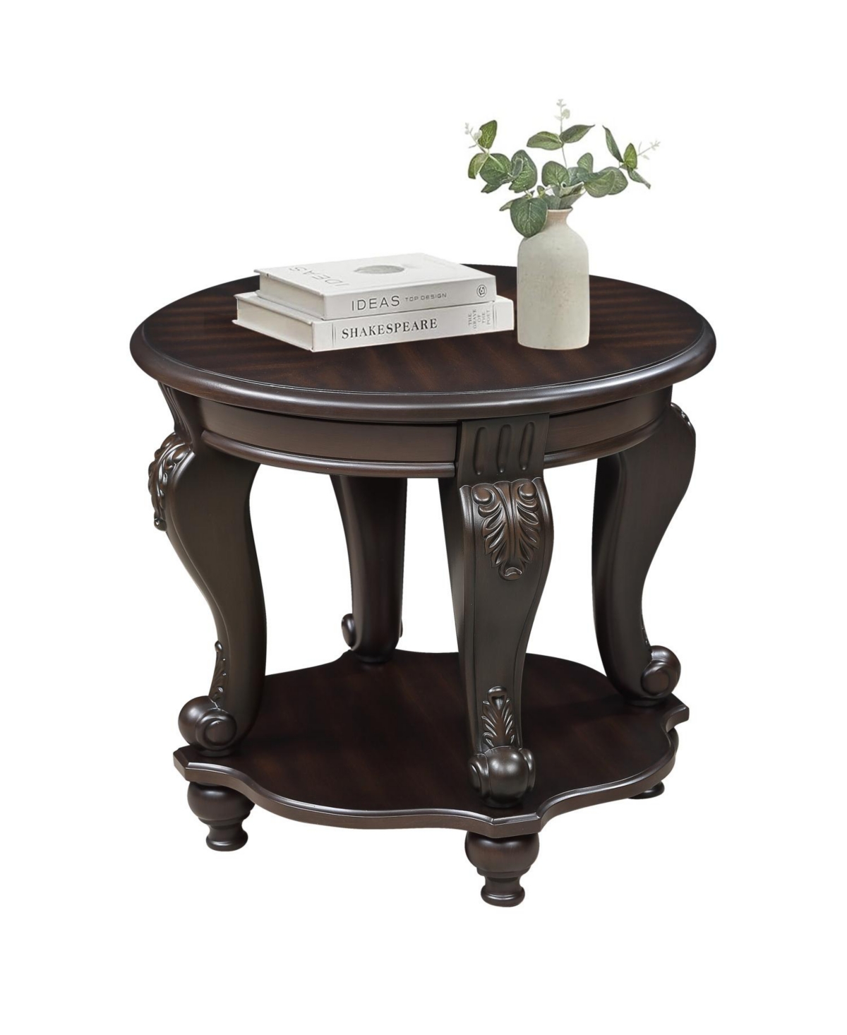 Click here for Streamdale 22" Two Tone Round End Table Solid... prices