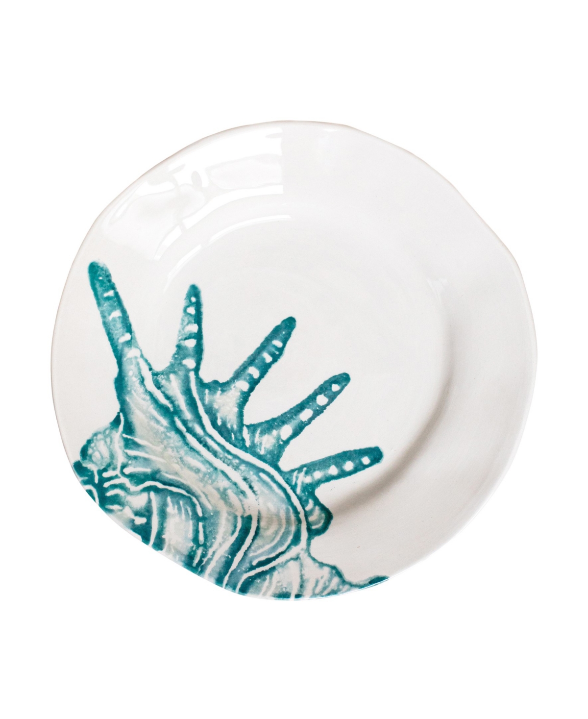 Vietri Lido Salad Plate - Aqua
