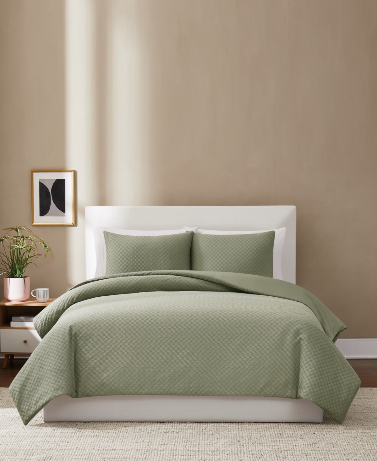 Click here for Brooklyn Loom Woven Texture 3-Pc. Duvet Cover Set... prices