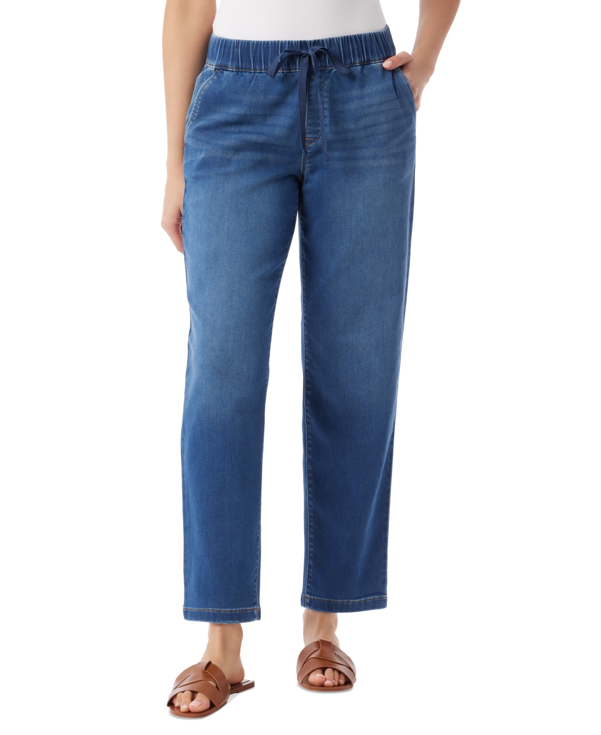 Click here for Gloria Vanderbilt Petite Anya Tapered Drawstring P... prices