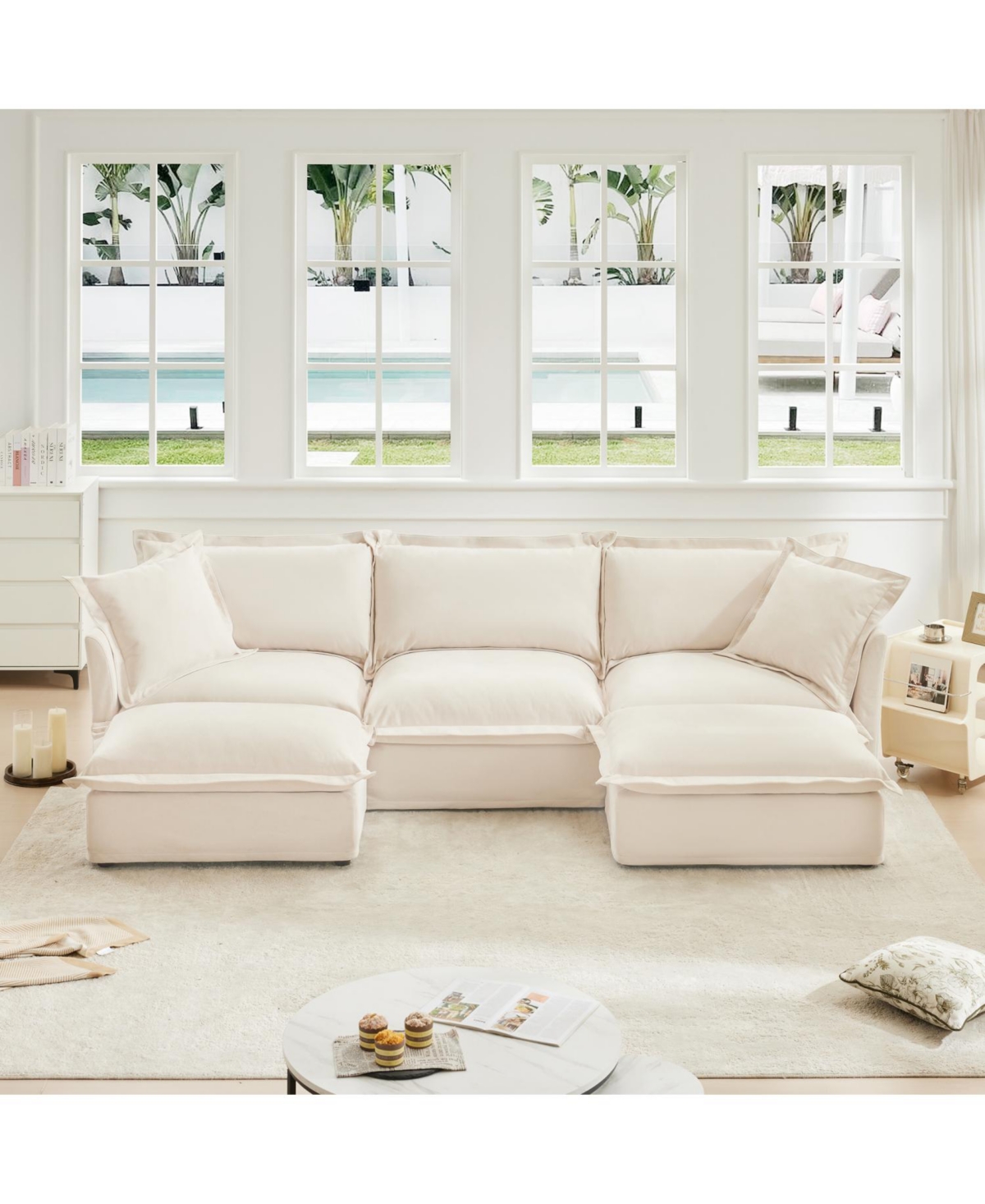 Click here for Streamdale U-Shaped Sectional with French Edges  C... prices