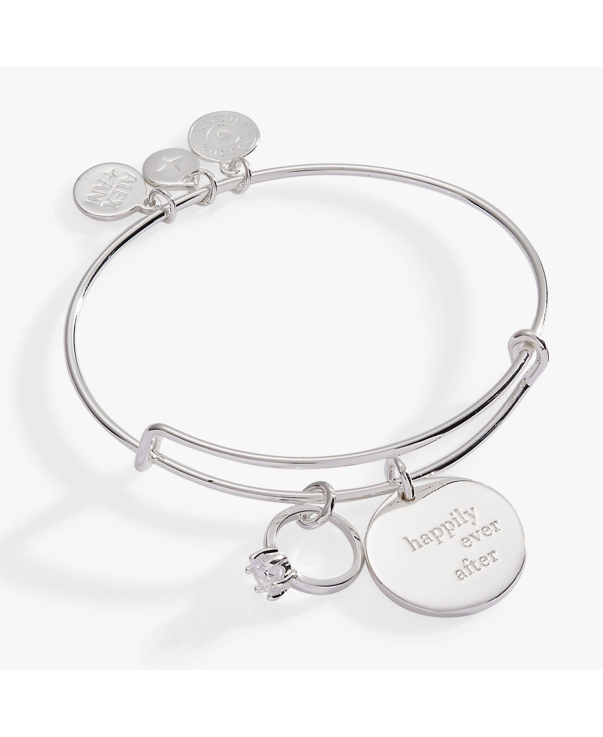 Click here for Happily Ever After Duo Charm Bangle Bracelet prices