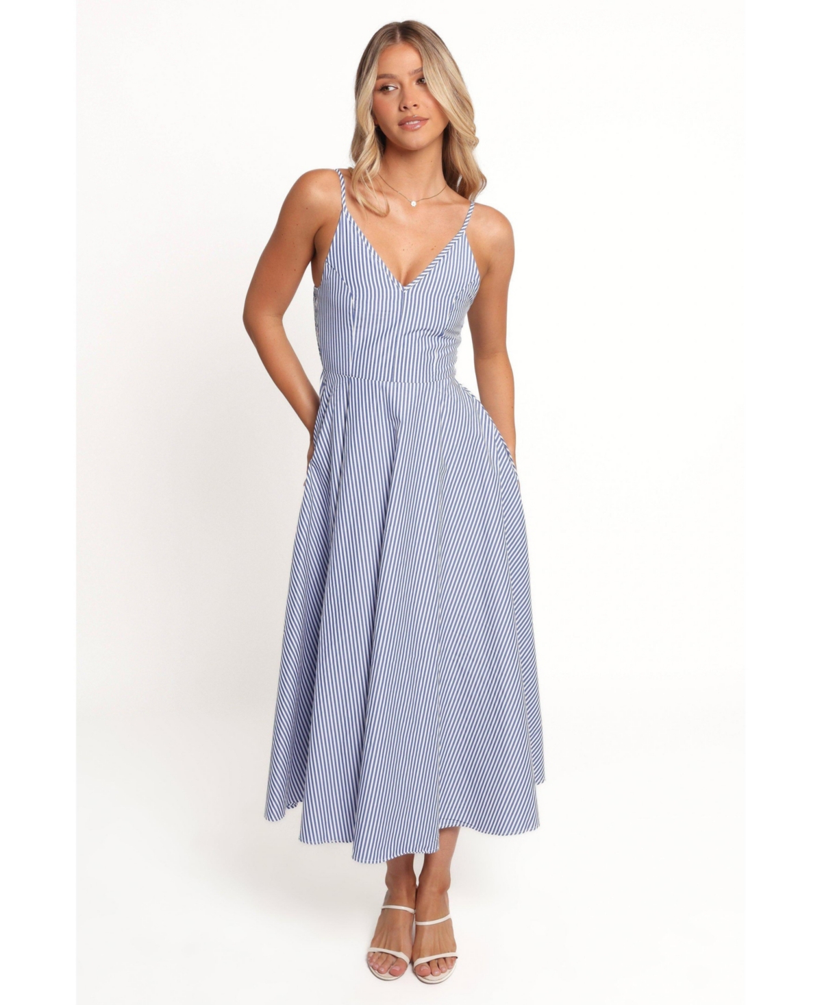 Click here for Petal and Pup Womens Romilly Strappy Maxi Dress -... prices