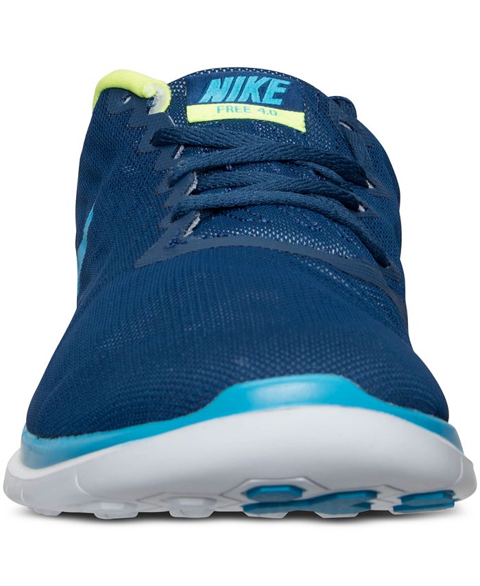 Nike Men's Free 4.0 Running Sneakers from Finish Line - Macy's