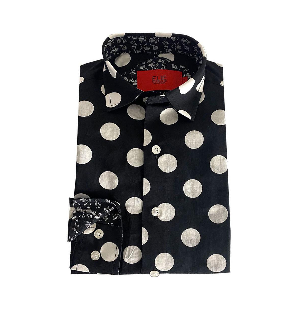 Click here for Elie Balleh Little Boys Black Long Sleeve Navy Pol... prices