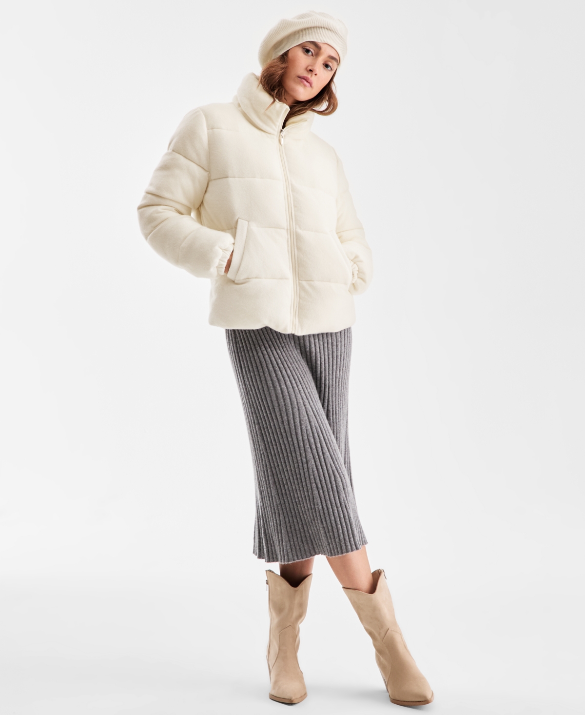 Click here for Charter Club Womens Cashmere Puffer Jacket  Macys... prices