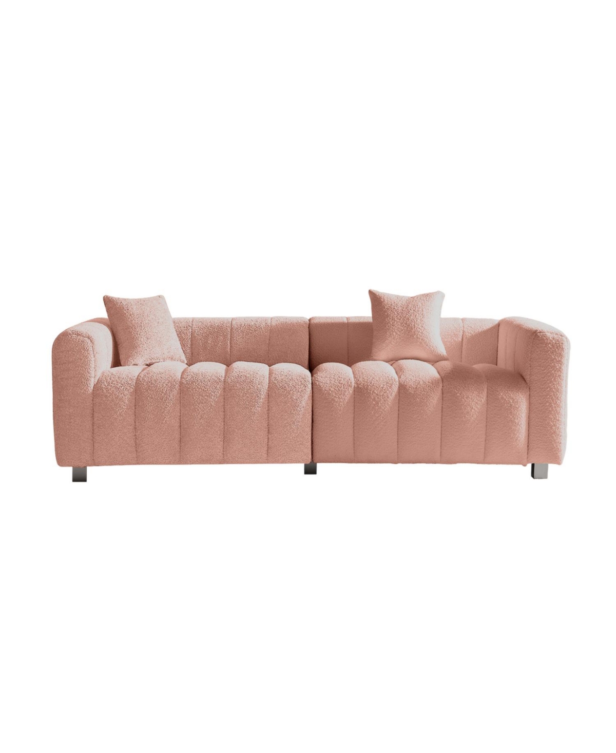 Click here for Premium Velvet Sofa 3-Seater Loveseat with Metal L... prices