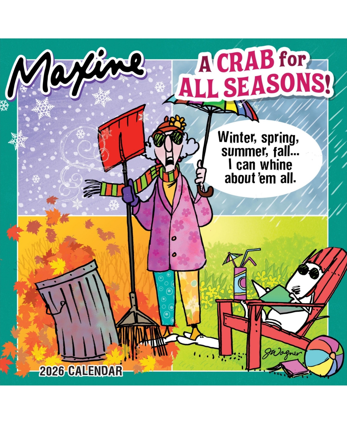 Click here for 2026 Maxine Wall Calendar - Multicolor prices
