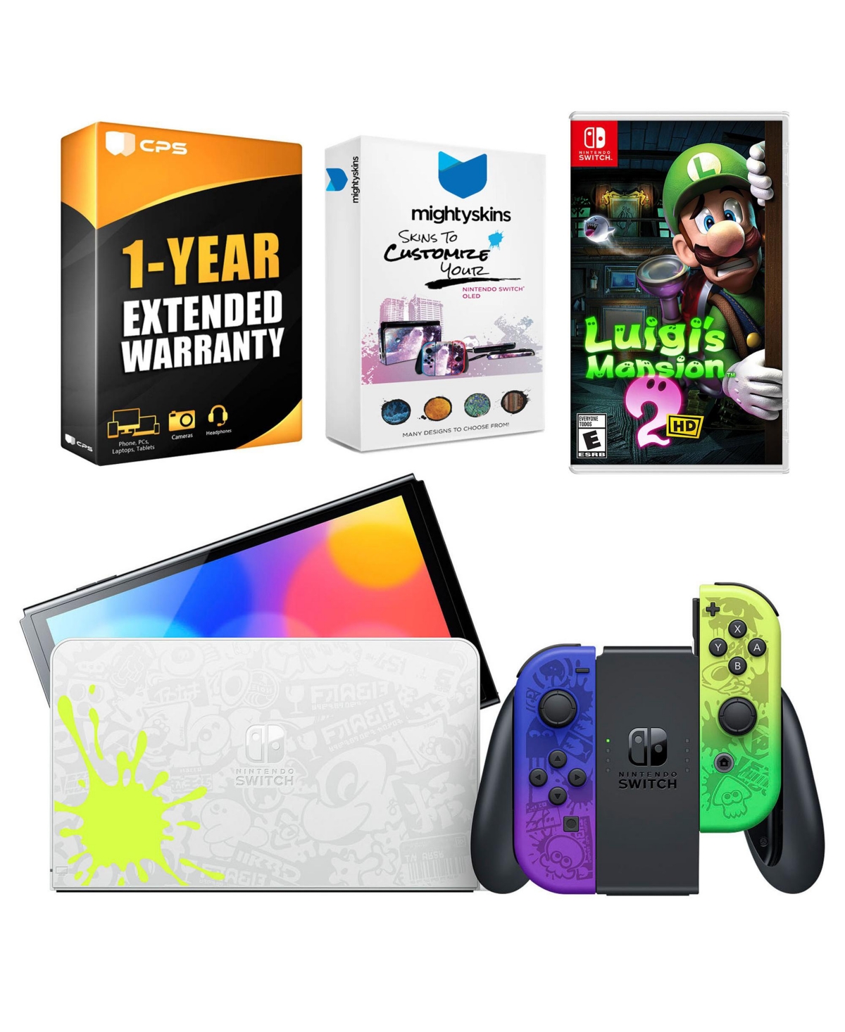 Click here for Nintendo Switch Oled Console Splatoon 3 Special Ed... prices