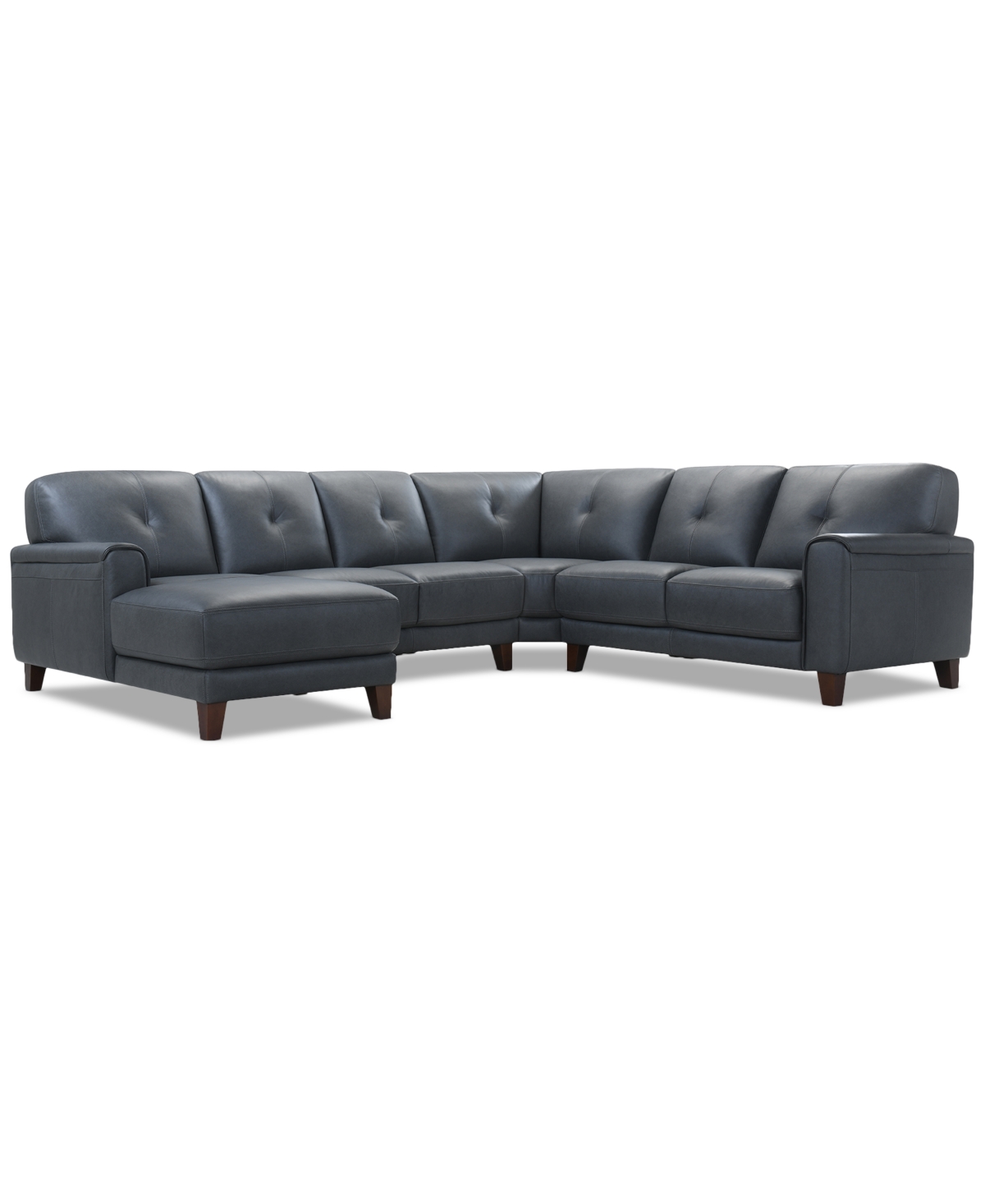 Click here for Ashlinn 4-Pc. Leather Chaise Sectional  Exclusivel... prices