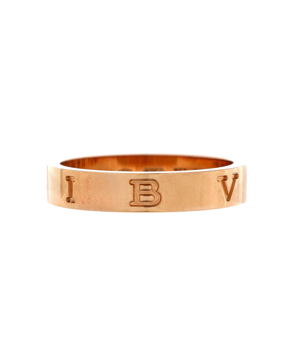 Click here for Pre-Owned Bvlgari B.Zero1 Essential Logo Band Ring... prices