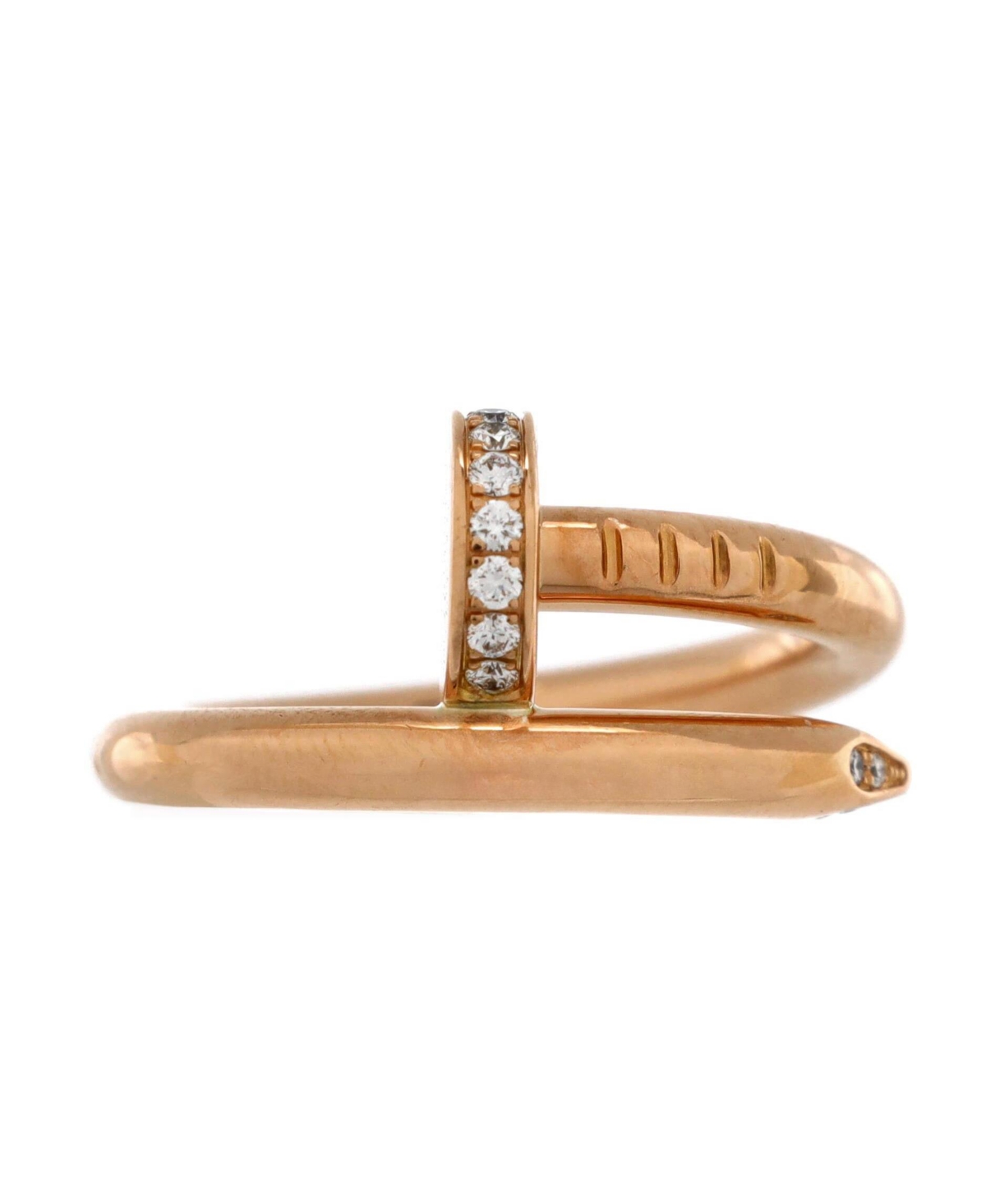 Click here for Pre-Owned Cartier Juste un Clou Ring 18K Rose Gold... prices