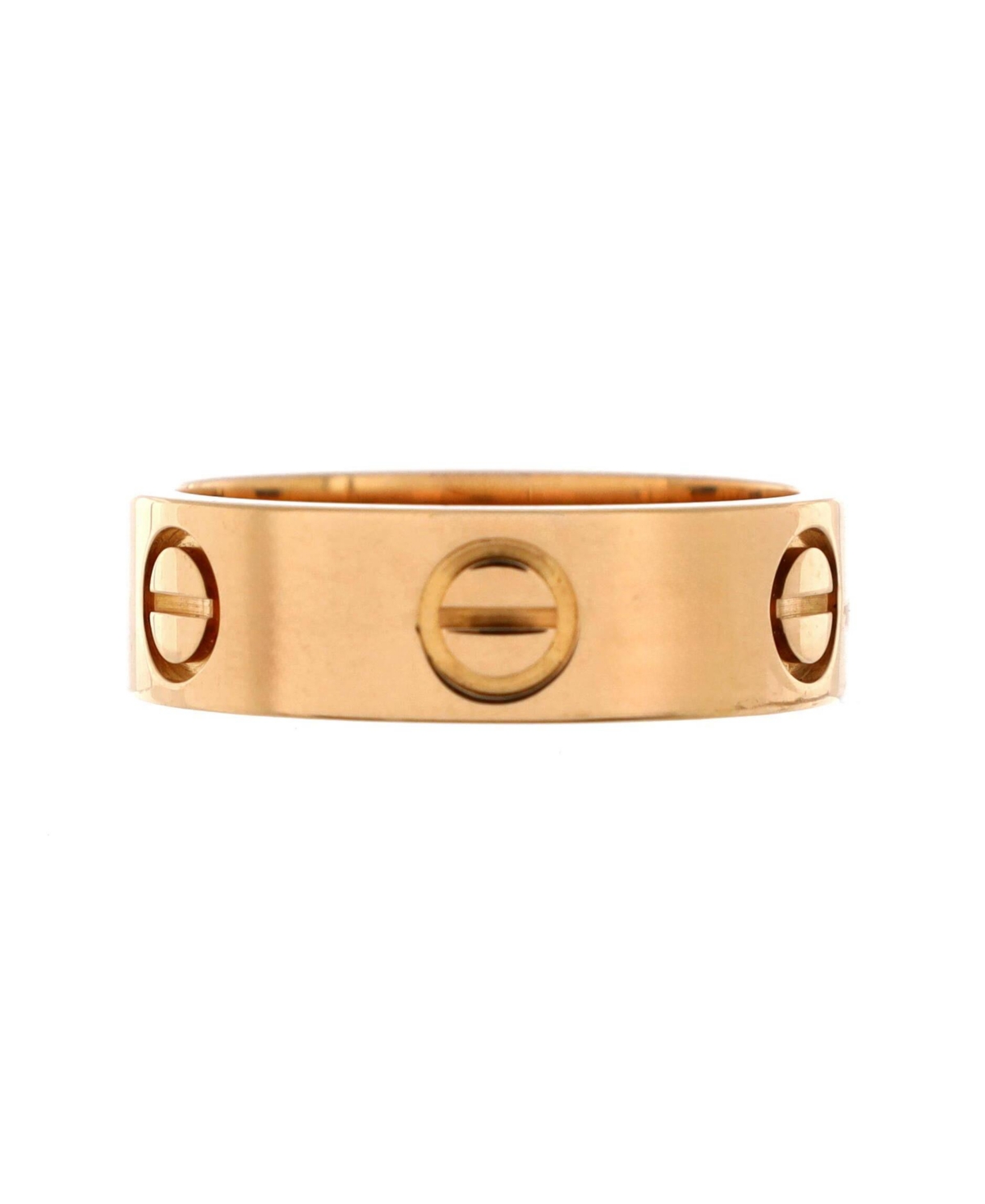 Click here for Pre-Owned Cartier Love Band Ring 18K Rose Gold - 1... prices