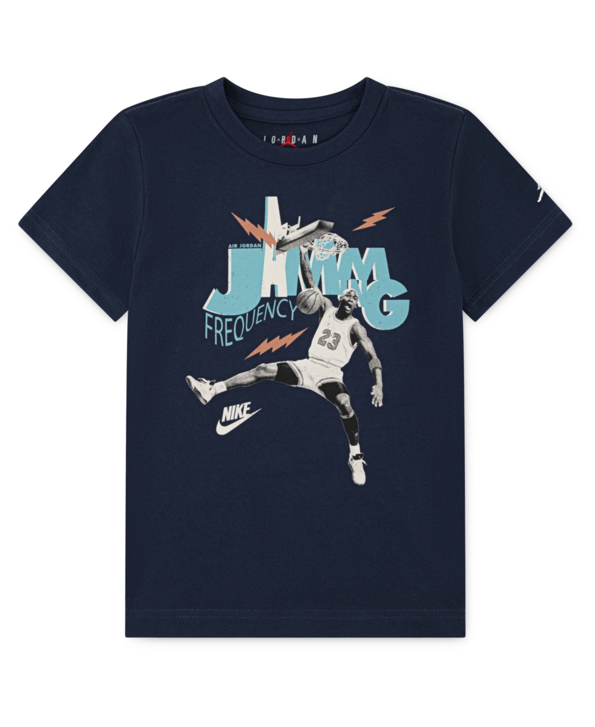 Click here for Jordan Little Boys Mj Jamming T-Shirt - Midnight N... prices