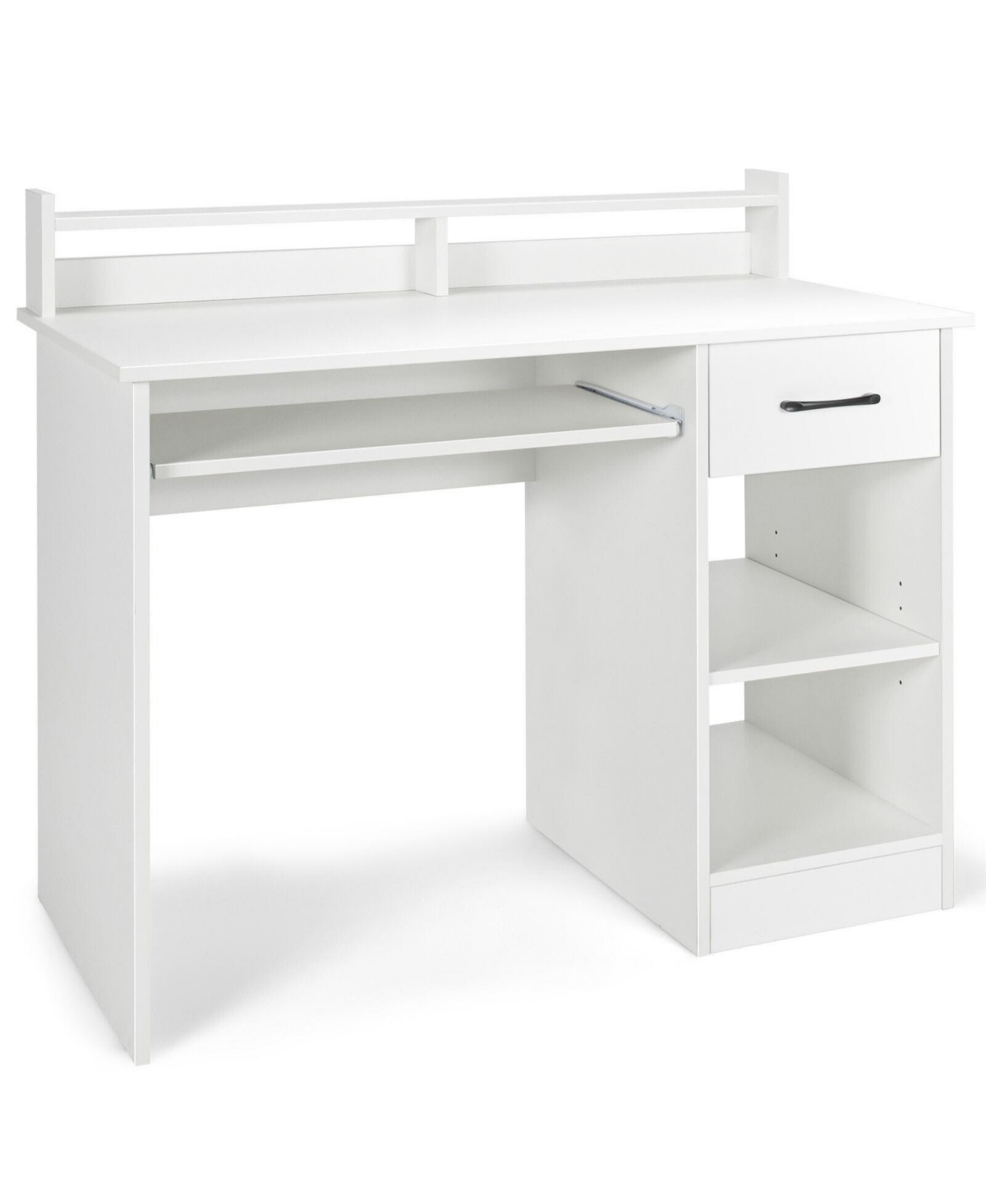 Click here for Study Laptop Table with Drawer and Keyboard Tray -... prices