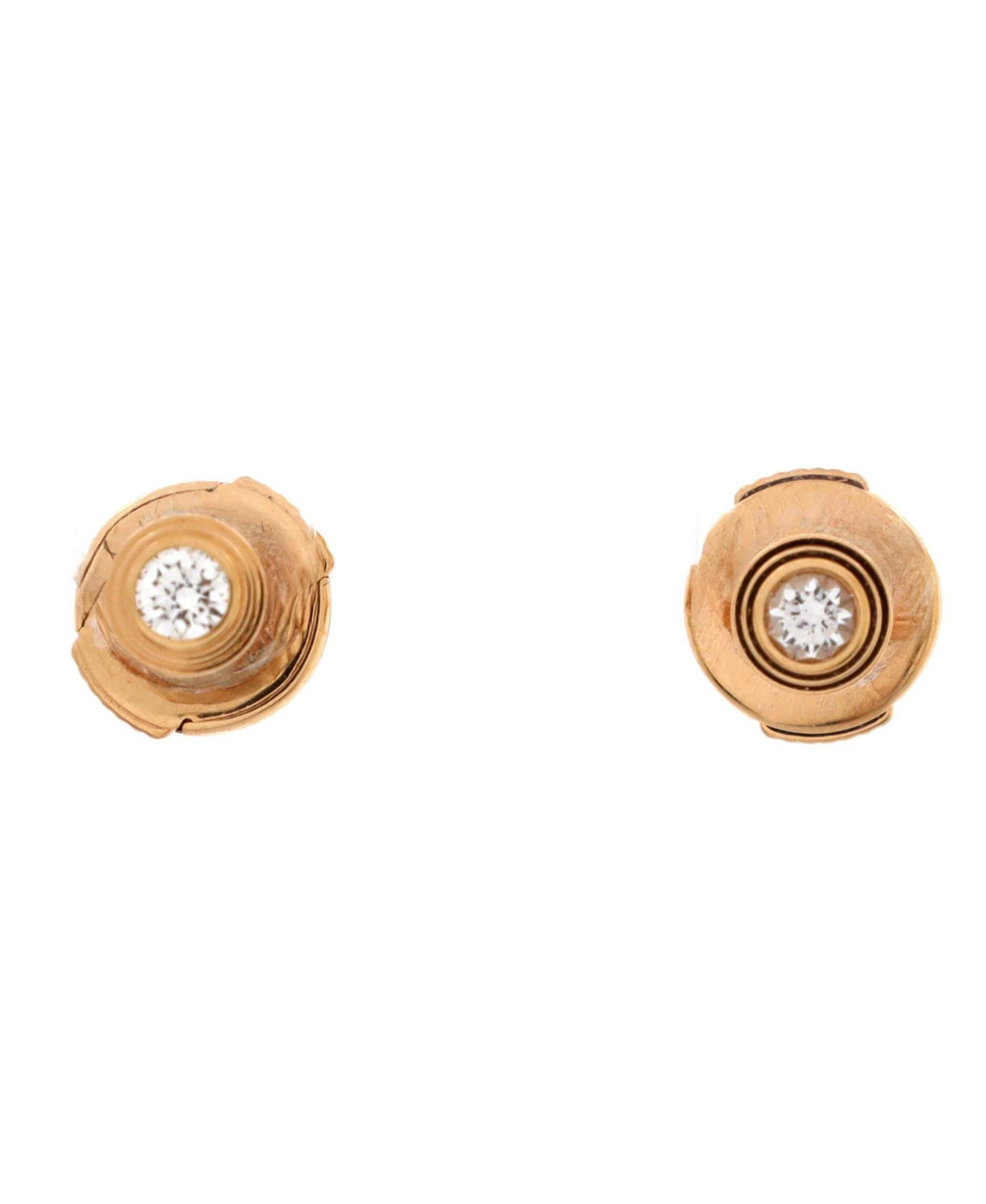 Click here for Pre-Owned Cartier Small dAmour Stud Earrings 18K R... prices