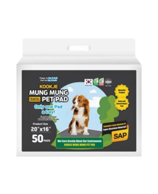 KOOKJE Kproduct4u Mung Mung Absorbent Upcycled Pulp Pads for Dogs ...