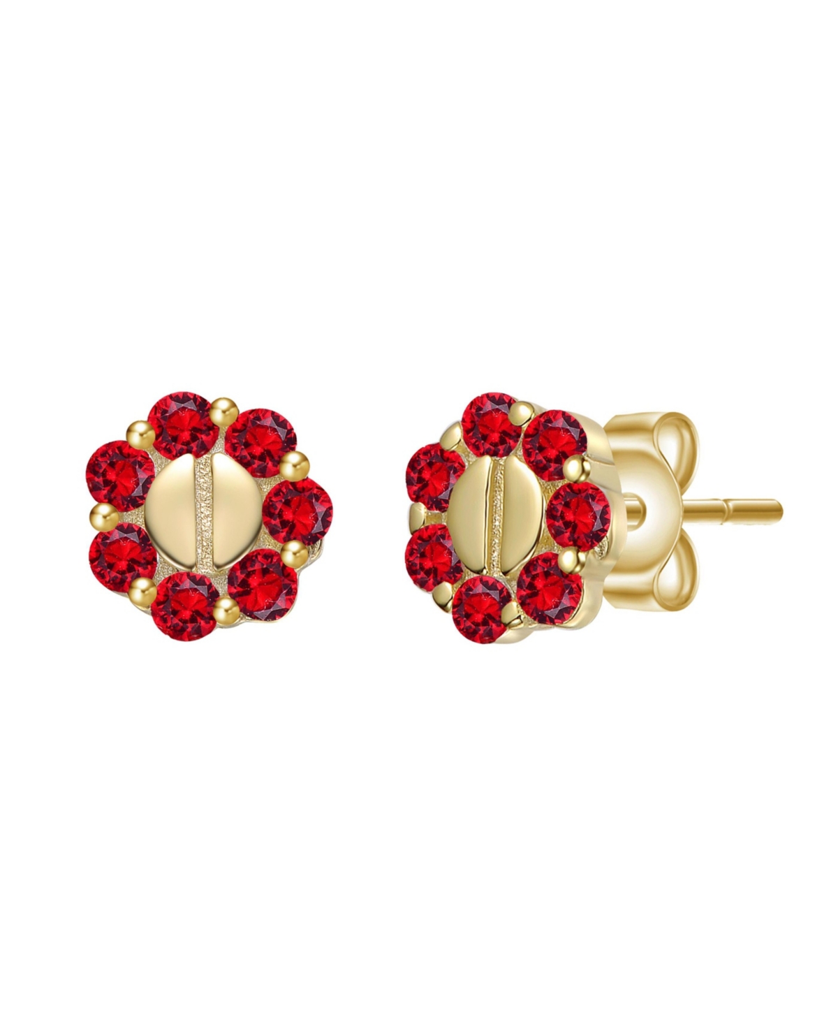 Click here for Kids 14K Gold Plated with Colored Cubic Zirconia B... prices