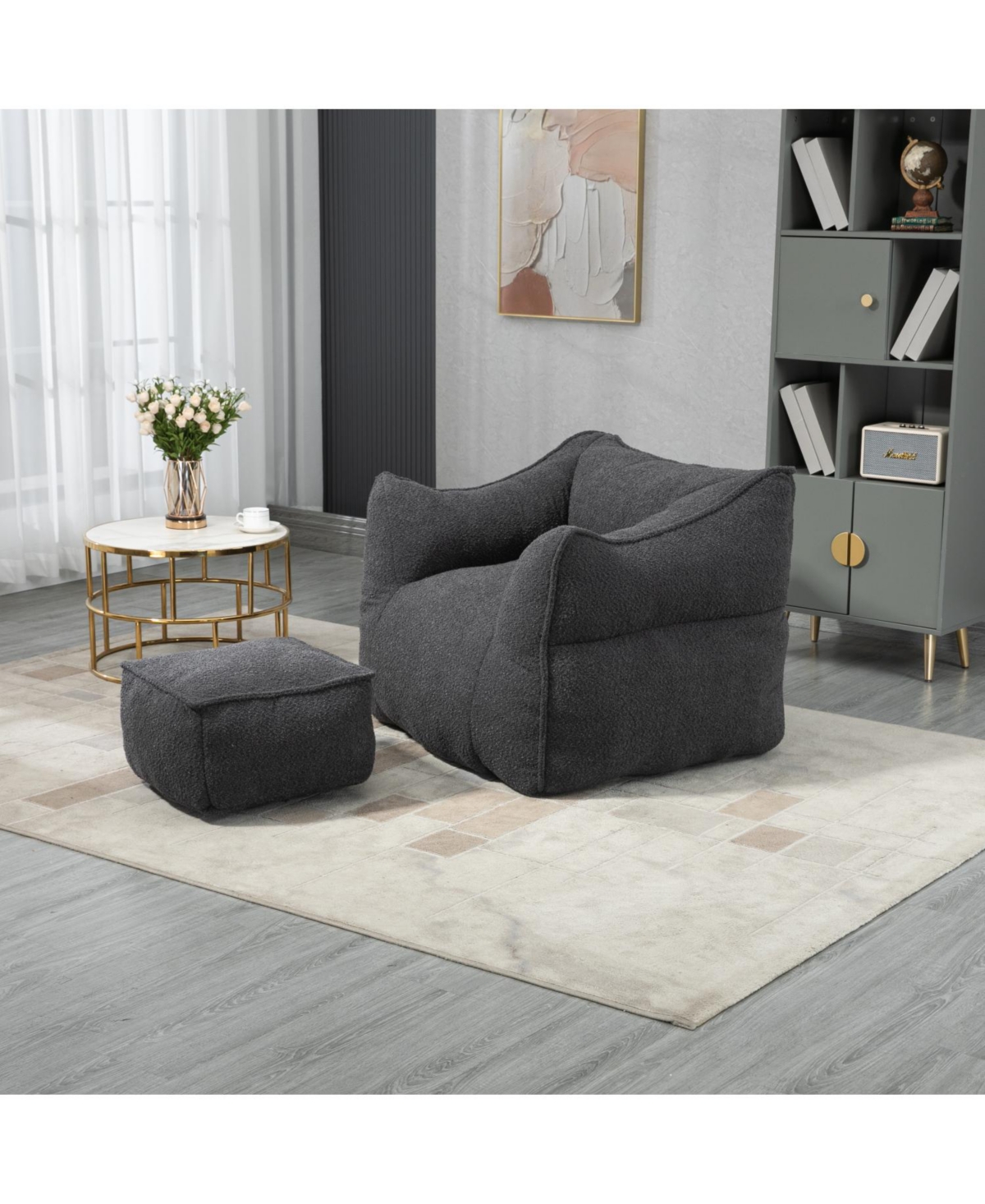 Click here for Cozy Bean Bag Chair with Durable Comfort for Indoo... prices